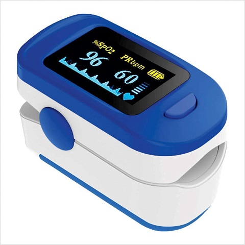 Amazon - Kitssential Pulse Oximeter Fingertip, Blood Oxygen Saturation ...